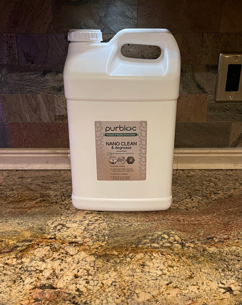 NANO CLEAN & degrease (2.5 Gallon Refill Concentrate) – purbloc