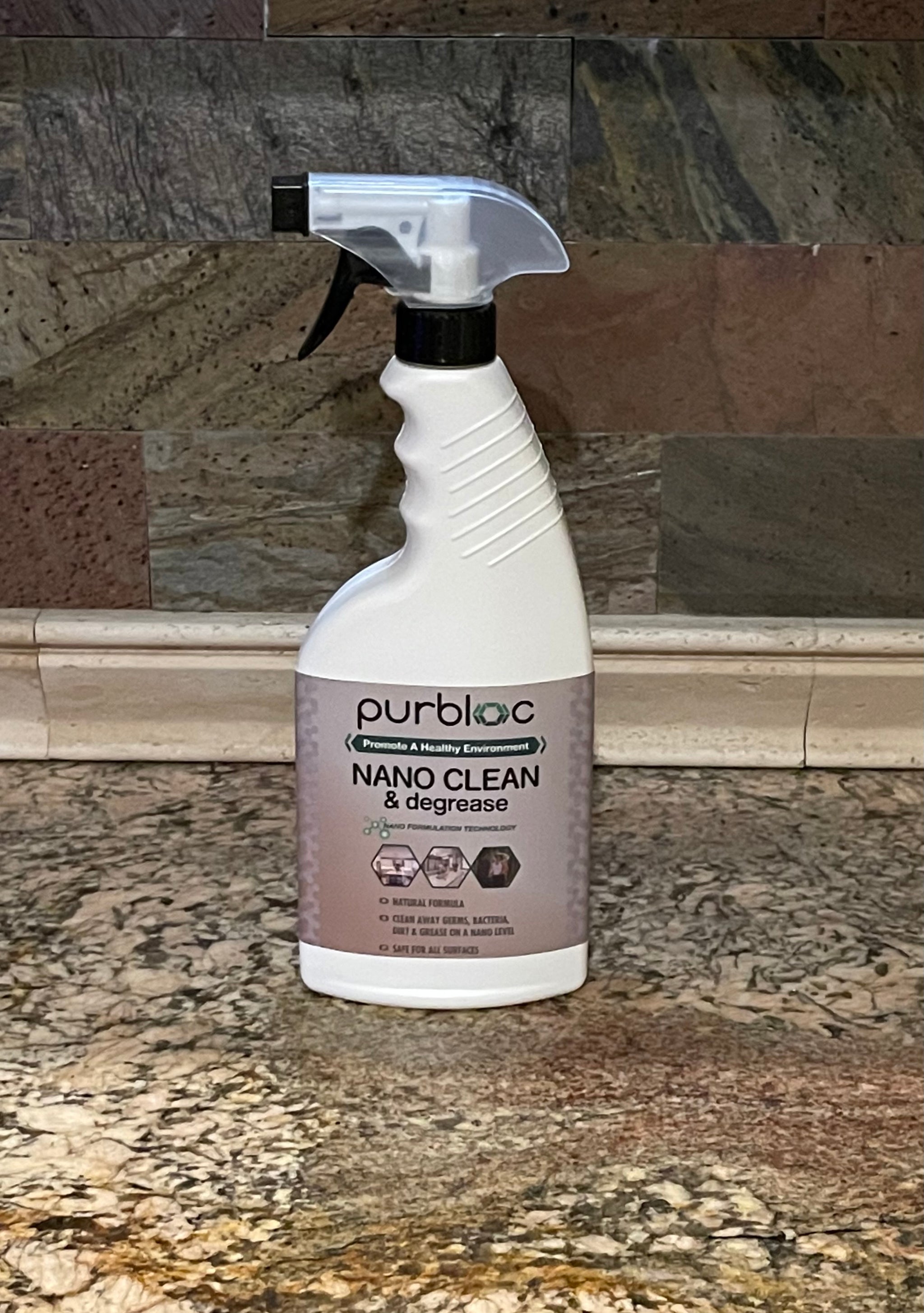NANO CLEAN & degrease RTU (16 Ounce Trigger Spray) – purbloc
