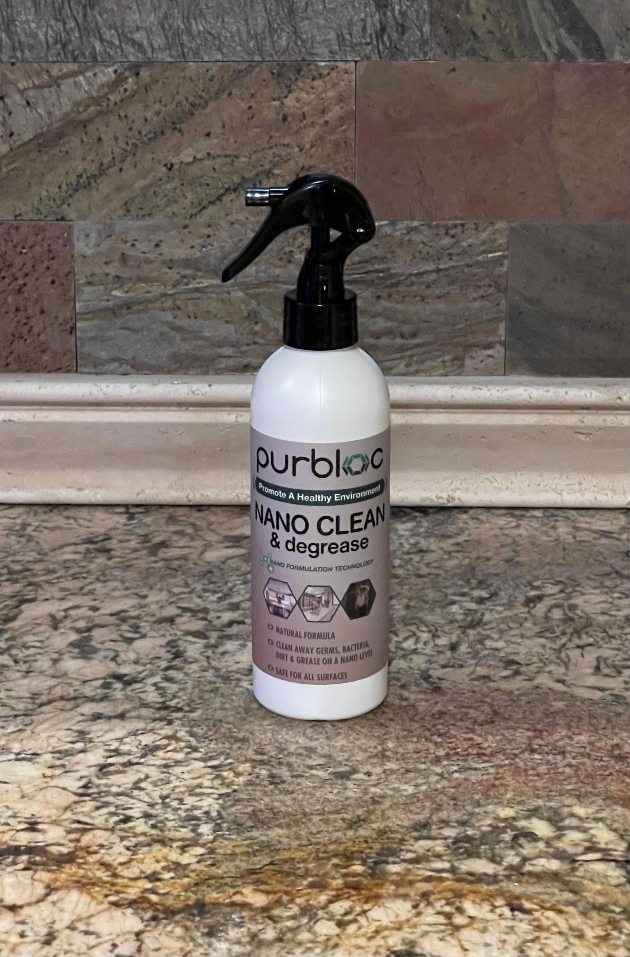 NANO CLEAN & degrease RTU (8 Ounce Trigger Spray) – purbloc
